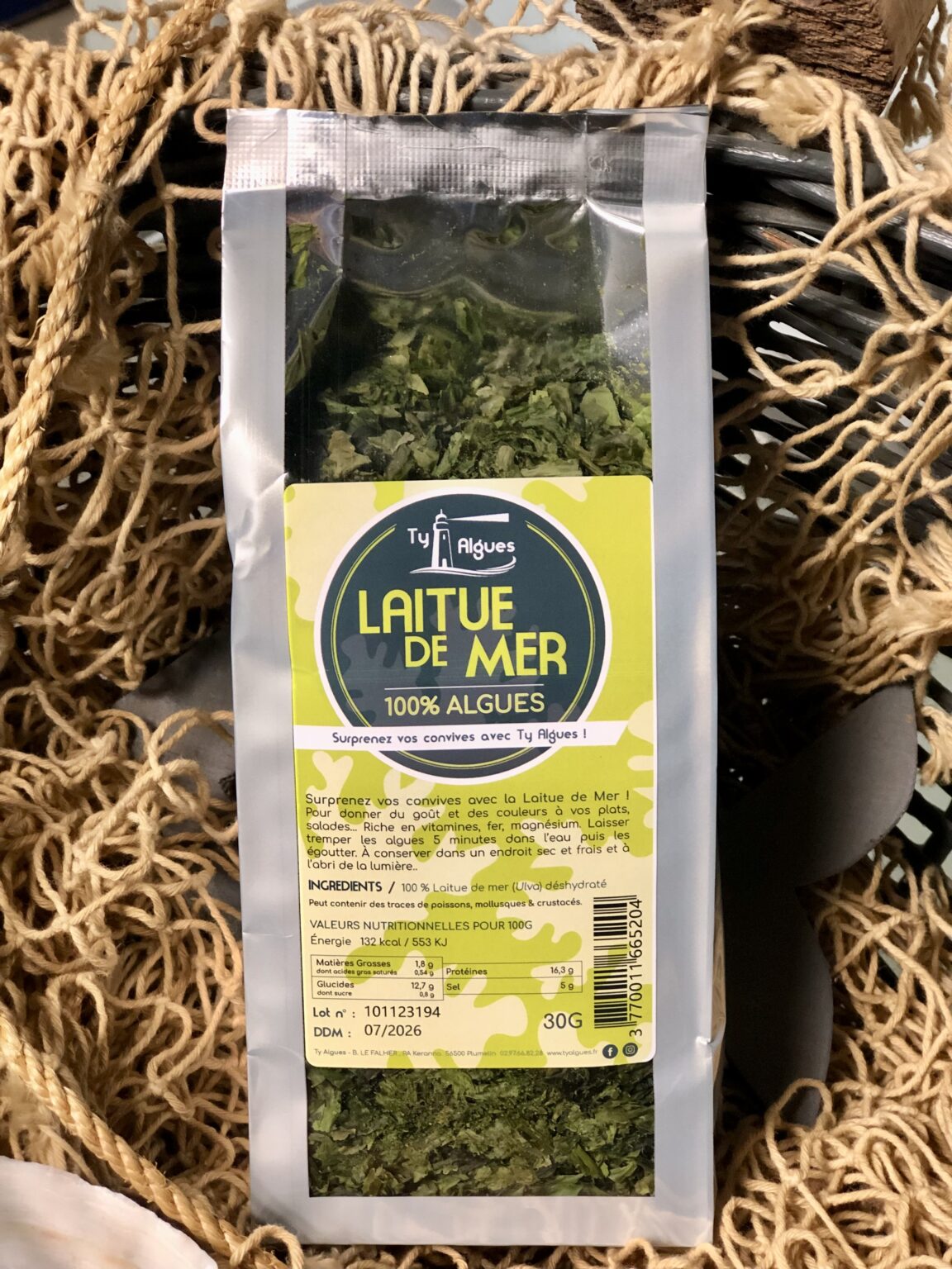 Laitue De Mer 4 Lettres