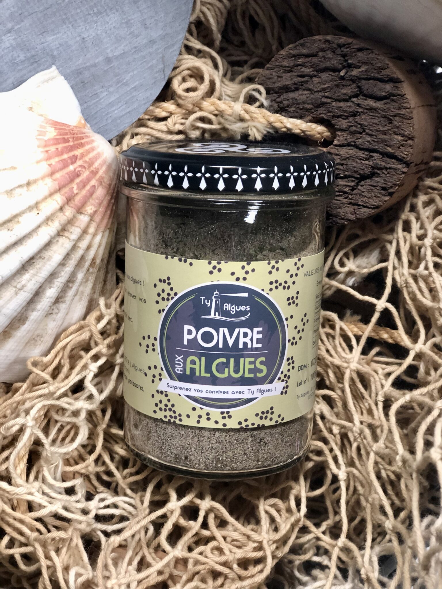 Poivre aux algues 90g - Pêcheurs d'Islande